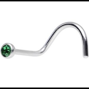 Jewelry | Emerald Green Nose Ring | Poshmark